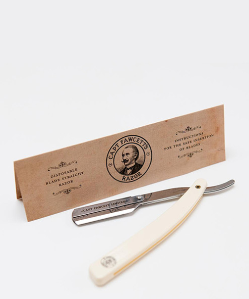 Captain Fawcett Disposable Blade Straight Razor - Slick Styles